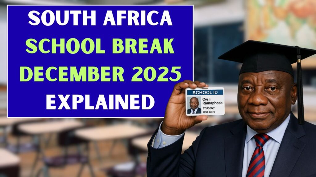 South Africa School Break December 2025 Explained: Closing and Opening ...